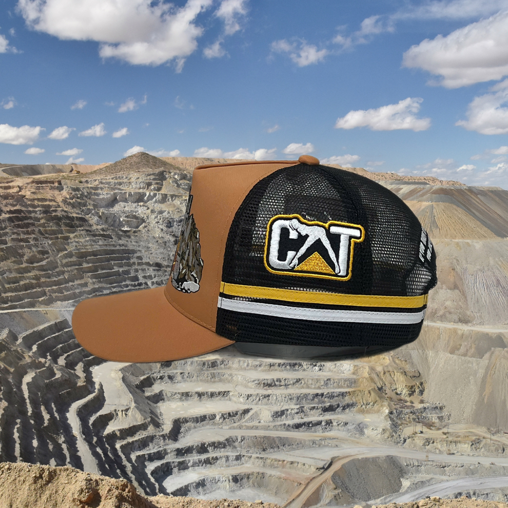 DOZER BIG BOY MONEY TAN – UPPA TRUCKER CAPS